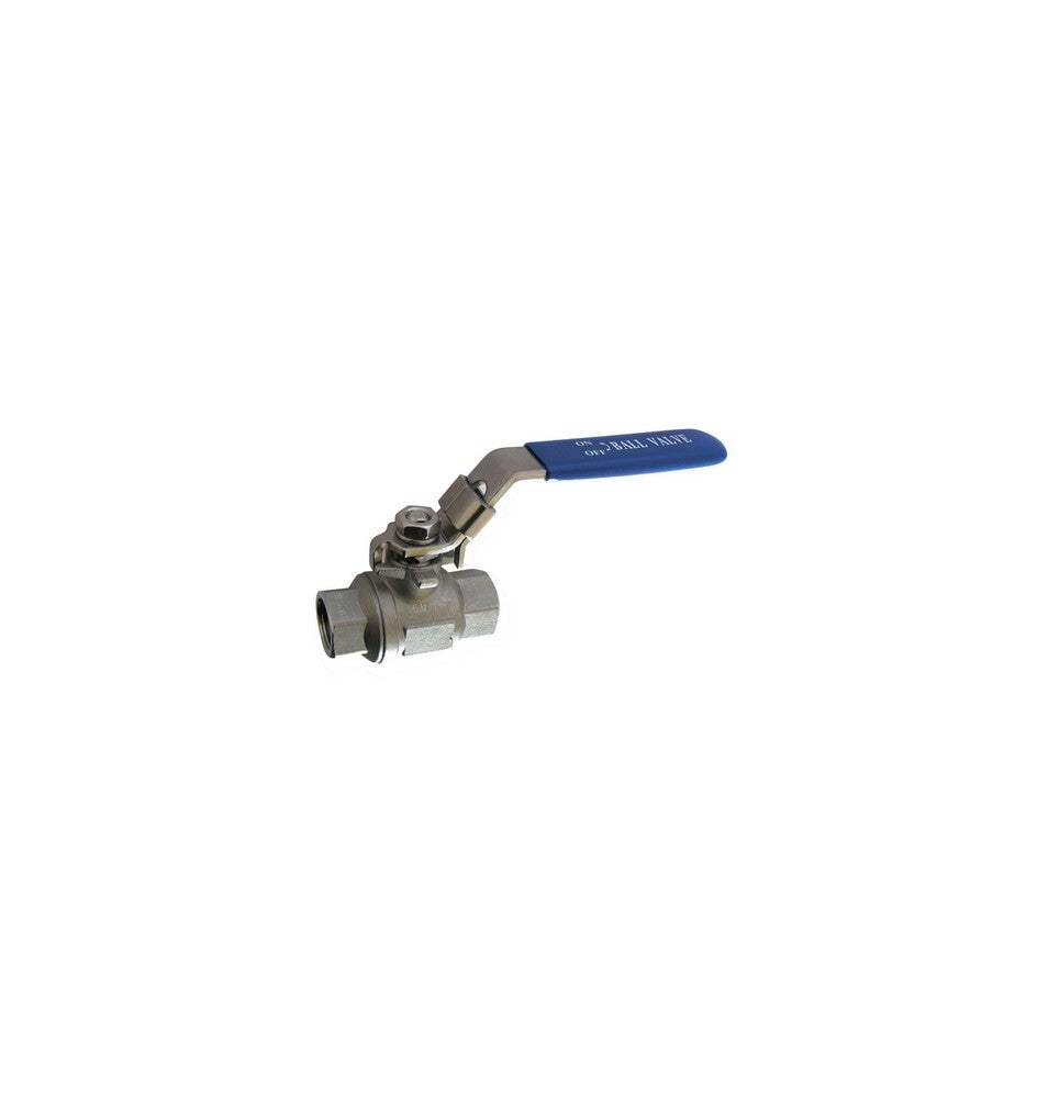 VALVOLA A SFERA FF CON LEVA ACCIAIO INOX1" | Leroy Merlin
