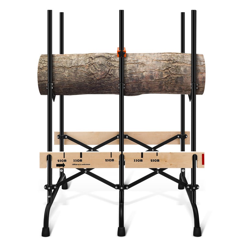 Chevalet de sciage pour menuiserie 150 kg - 81 x 65 x 116 cm - Noir ...