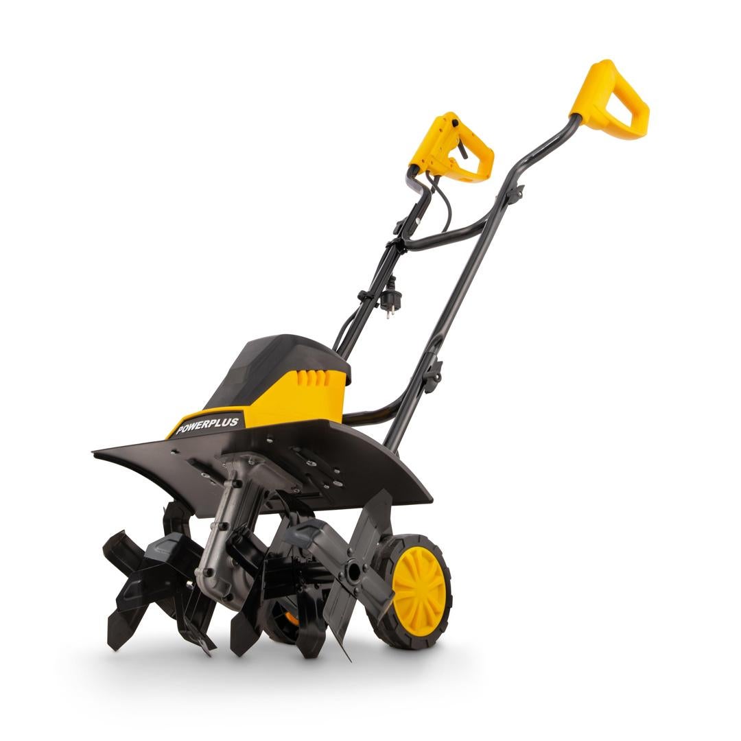 Power Plus POWXG72010-1500W Electric Garden Tiller with 6 Blades for ...