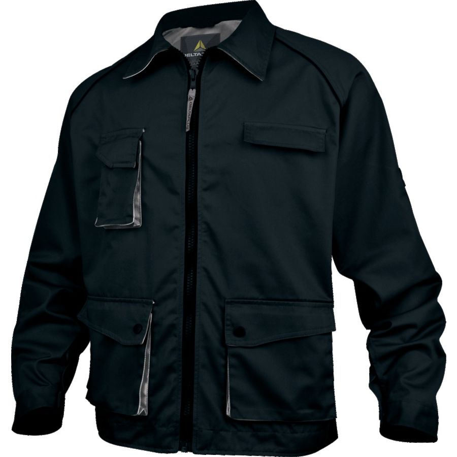 Veste de travail MACH 2 noir/gris TM - DELTA PLUS - M2VESNOTM | Leroy ...