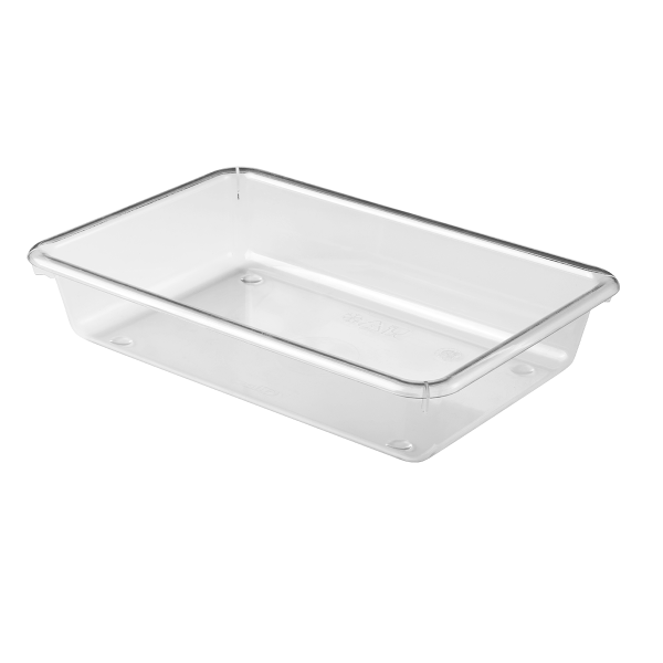 Bac alimentaire plat transparent 3 l 5 l ou 8 litres - 3 Litres | Leroy ...