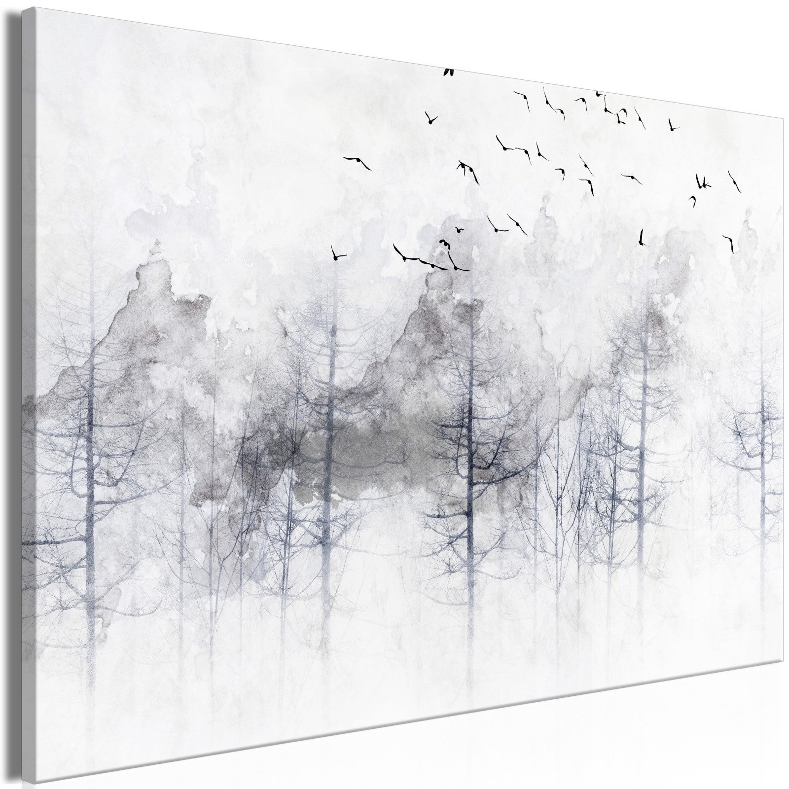 Tableau Winter Forest Partie 1 Large - 60 x 40 cm | Leroy Merlin