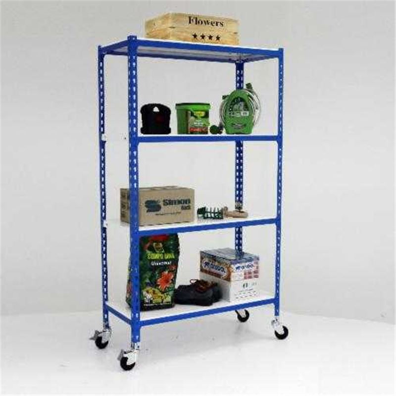 Estanteria SIMONCLICK MOBILE PLUS 4/500 1500 AZUL/BLANCO - 442109024151054 - Simon Rack | Leroy ...