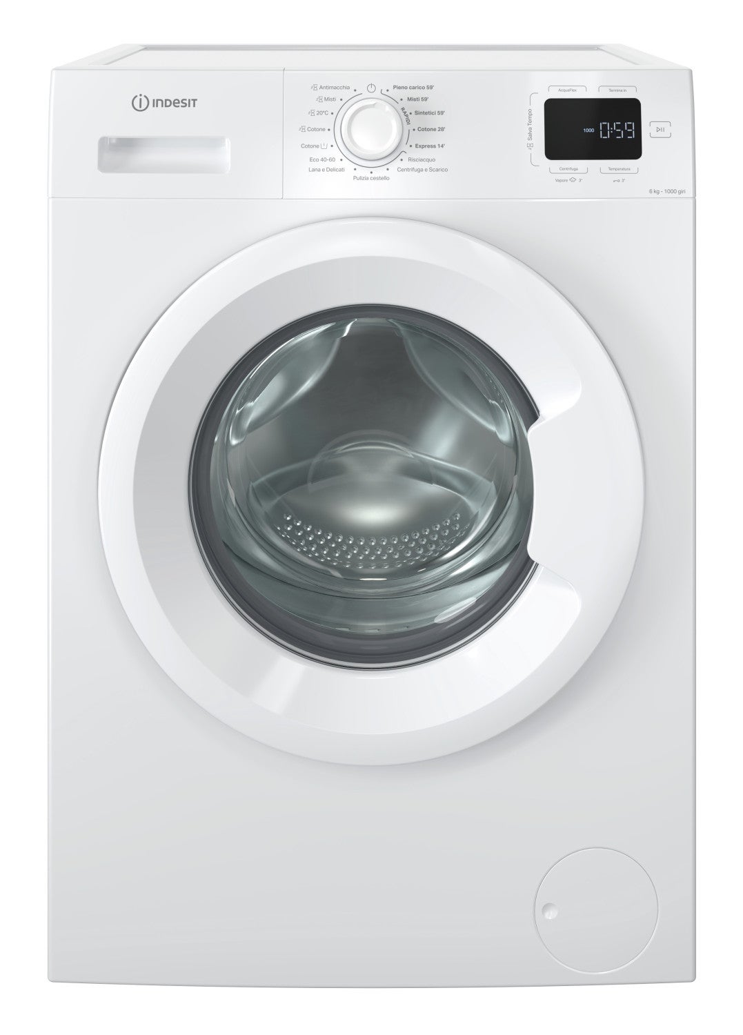 Indesit IM 640 MY TIME IT lavatrice Caricamento frontale 6 kg 1000 Giri ...