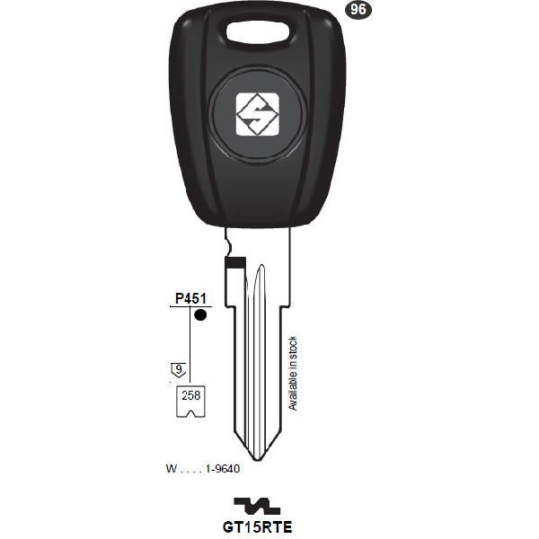 SILCA TRANSP. LLAVES VACIAS GT15RTE GR.96 | Leroy Merlin