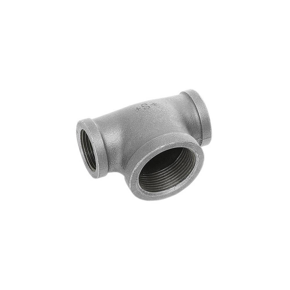 Té Égal en Fonte Galvanisée 1.1/4" - Article 130 | Leroy Merlin