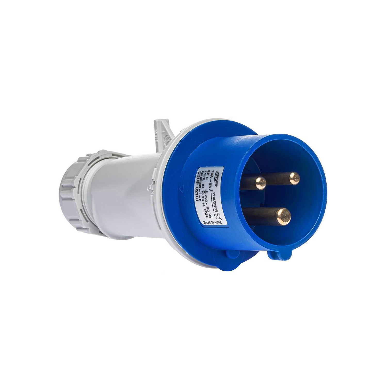 CLAVIJA AÉREA IP44 2P+T 230V 16A 6H | Leroy Merlin