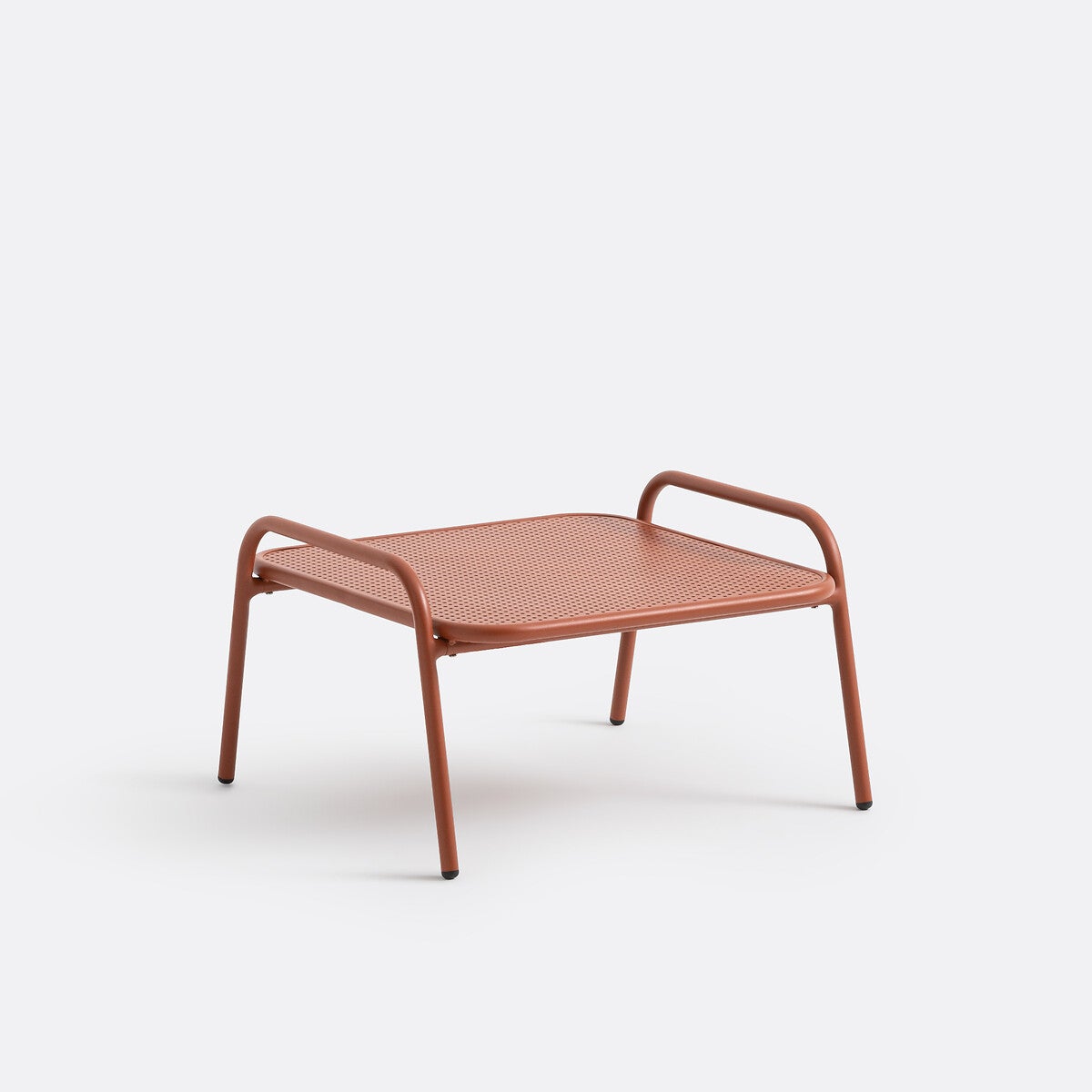 Table basse/repose-pied aluminium, Lysa - Terracotta - taille unique ...