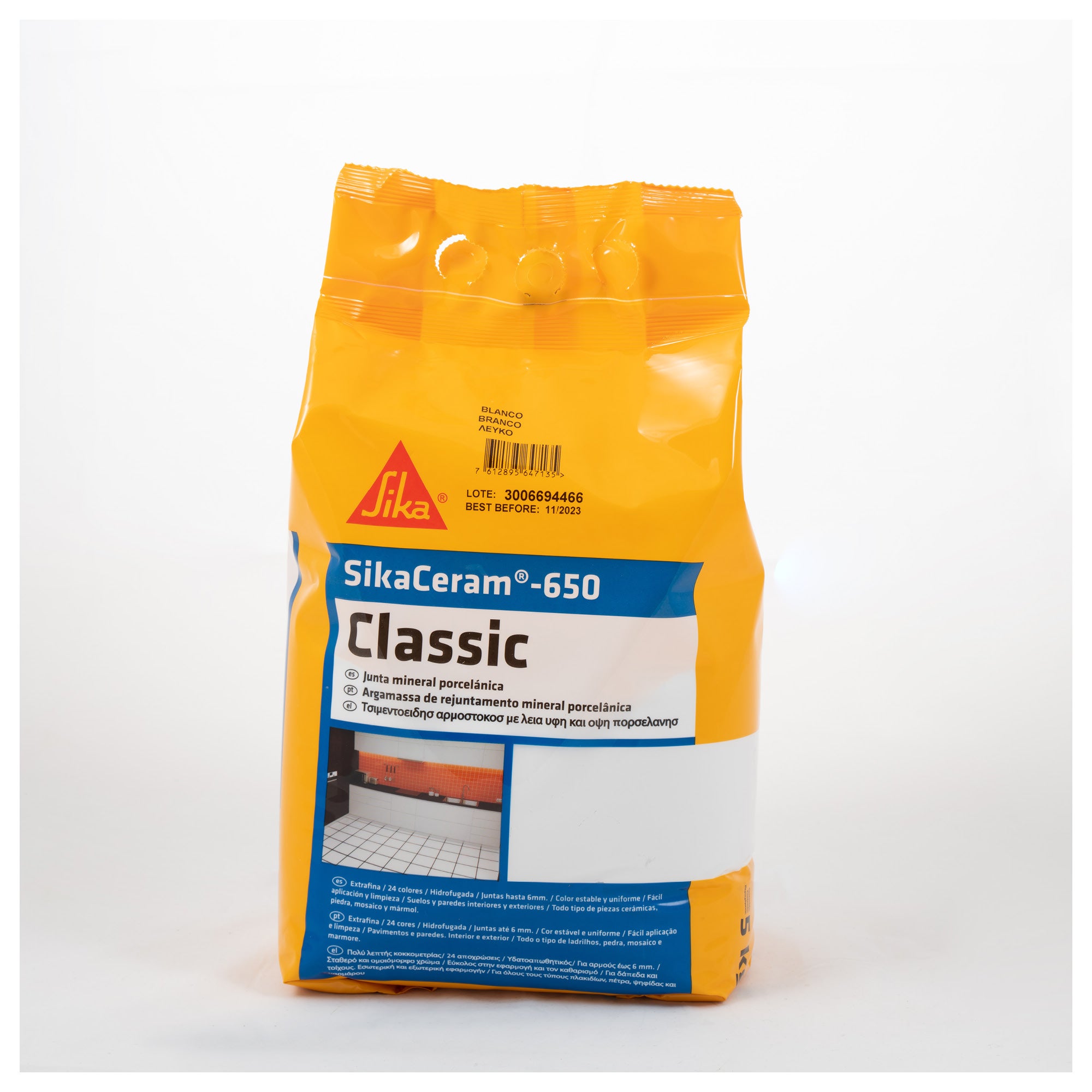 Lote de 5 unidades SikaCeram-650 Classic grey 5 KG Saco SIKA | Leroy Merlin