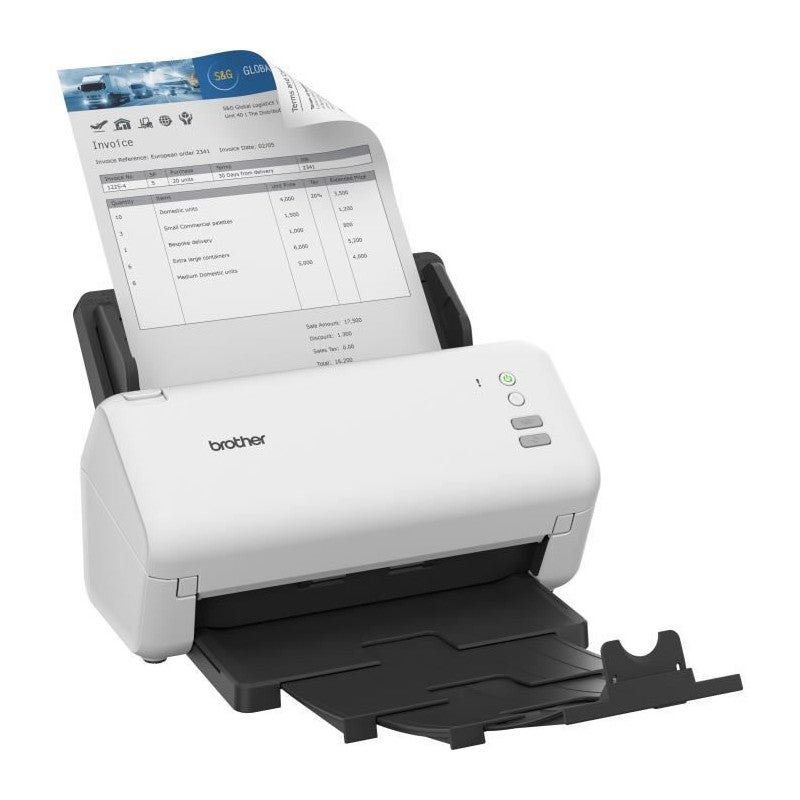 Scanner - BROTHER - ADS-4100 - Documents Bureautique - Recto-Verso - 70 ...