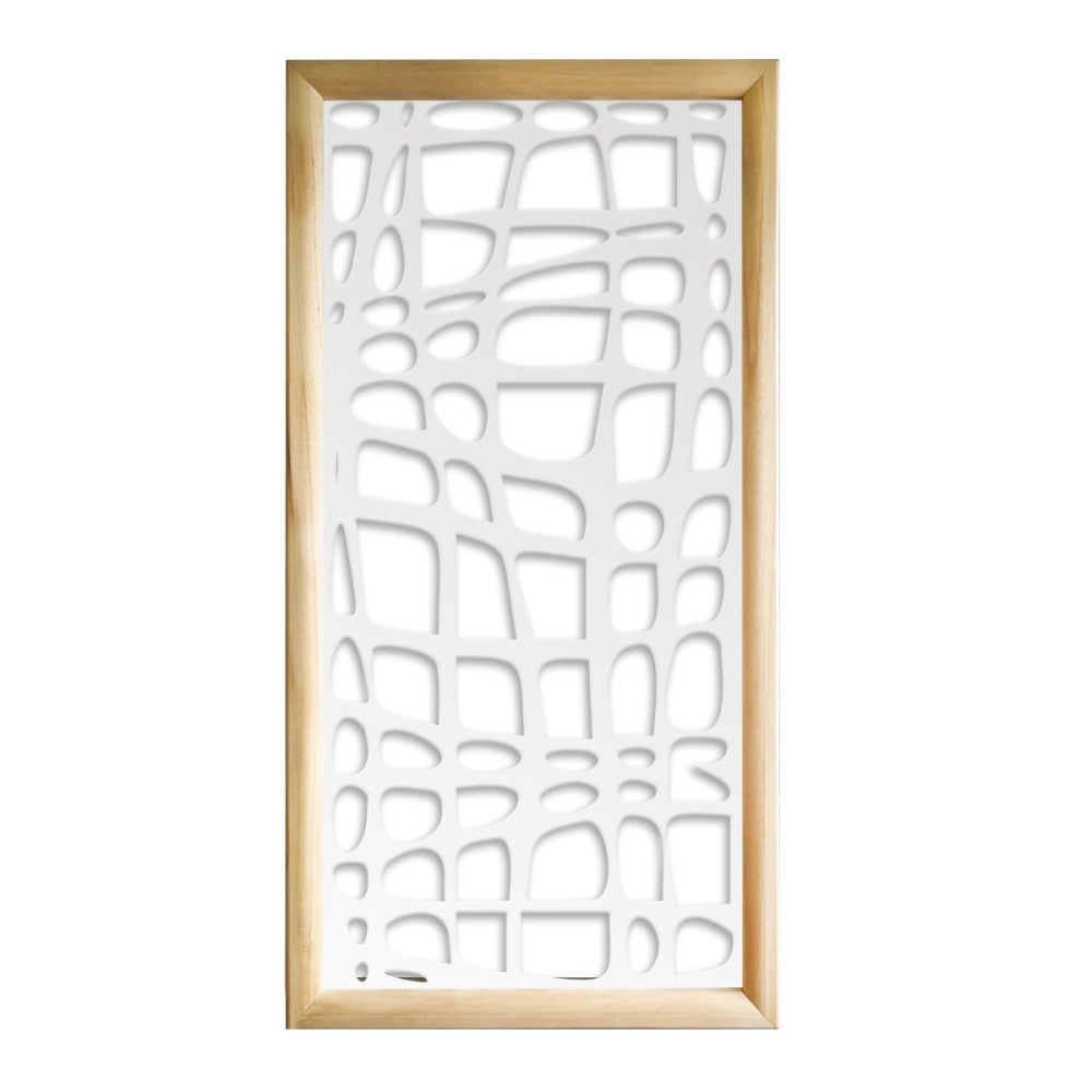 ABSTRACT - Módulos decorativos rectangulares de madera y PVC - tamaño ...