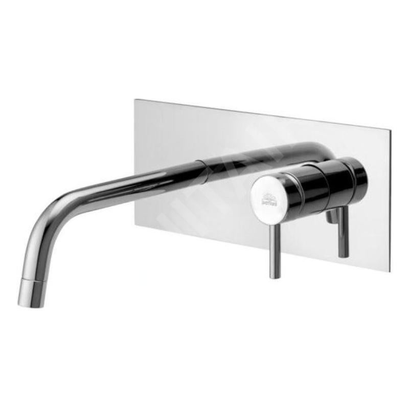 Paffoni Stick serie SK106CR mezclador de lavabo empotrado con caño l ...