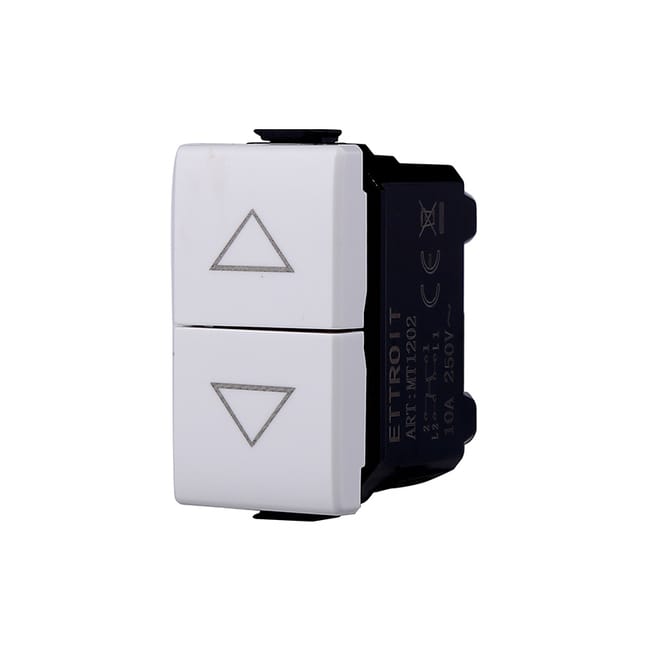 Bouton poussoir double 1P+1P NO avec verrouillage compatible Bticino ... Bouton poussoir double 1P+1P NO avec verrouillage compatible Bticino ...