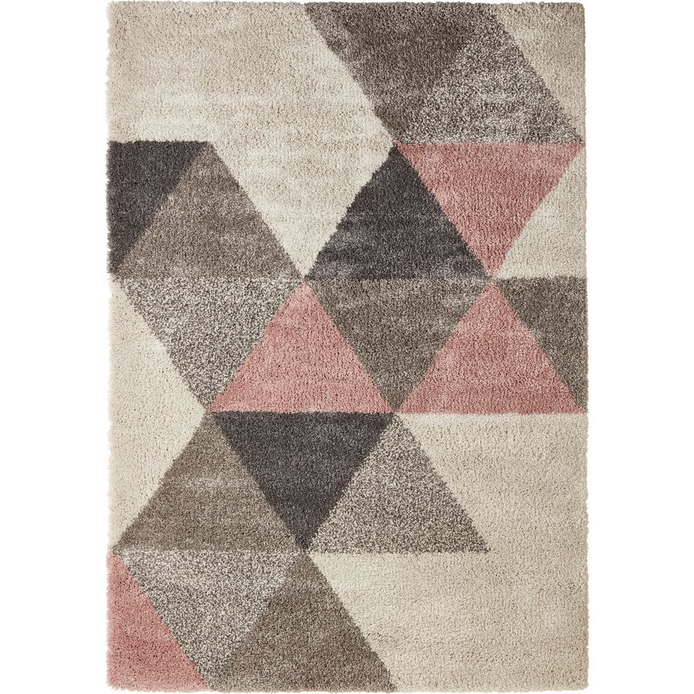 Tapis Synthétique Rose OSLO ALINEA - L170 x larg120 x Ep. 1 cm | Leroy ...