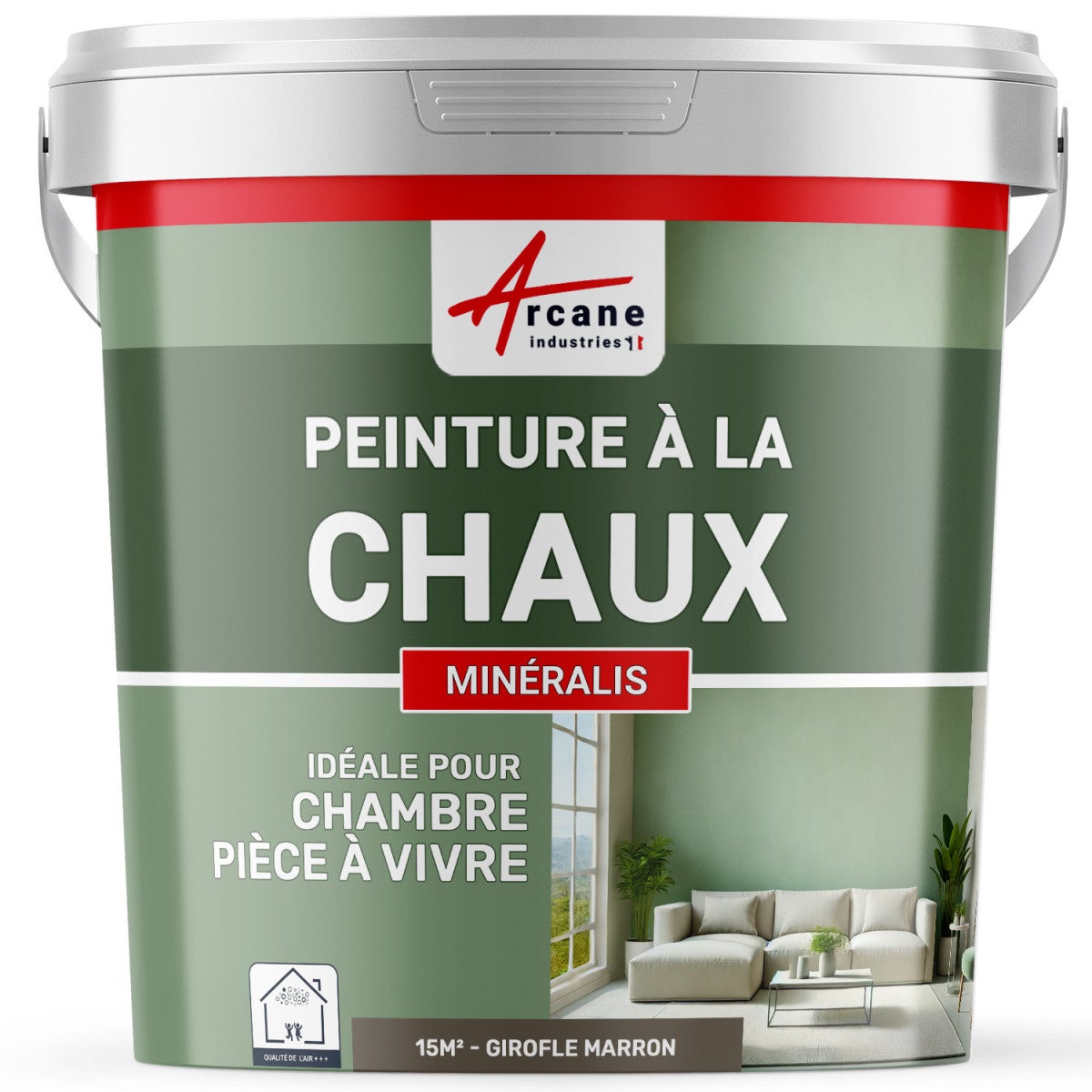 PEINTURE A LA CHAUX NATURELLE ET SAINE - NUANCES MINERALES CHAUX - 15 ...