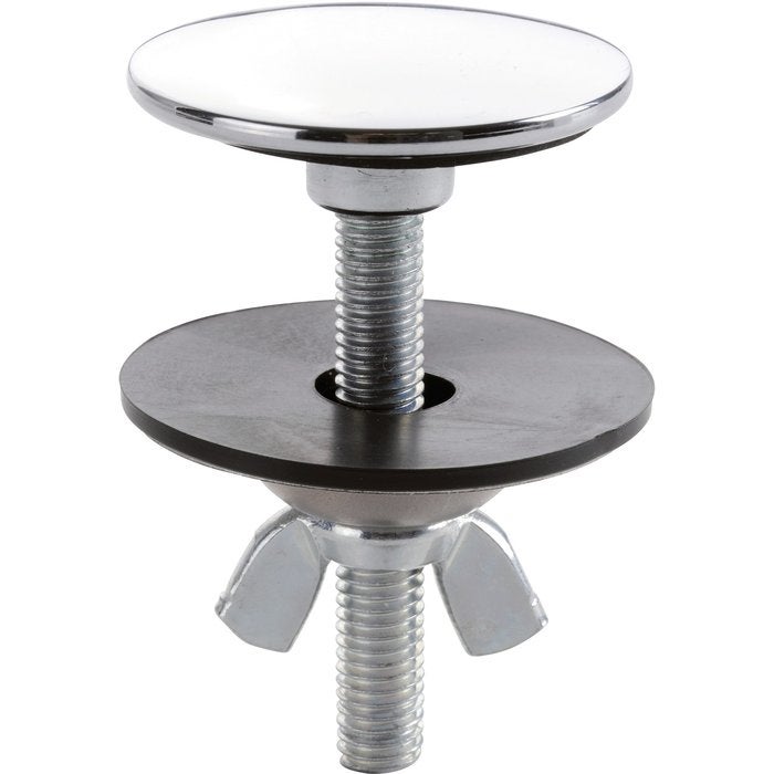 Cache trou inox chromé - diamètre 44 mm - Nicoll | Leroy Merlin