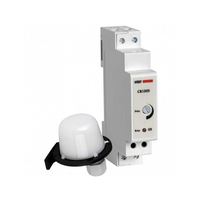 Interruptor crepuscular de barra Din con sonda externa | Leroy Merlin