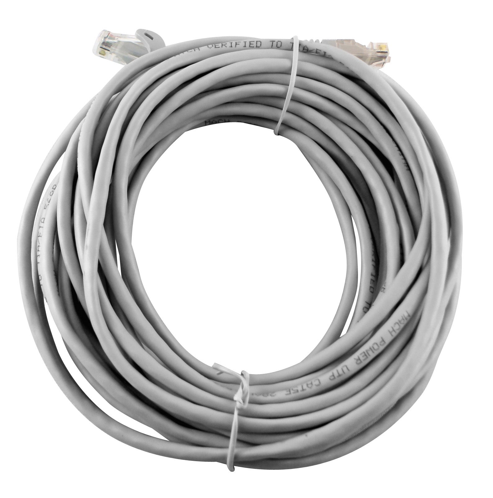 ENCHUFE LAN UTP CABLE RJ45/RJ45 20 M GRIS | Leroy Merlin