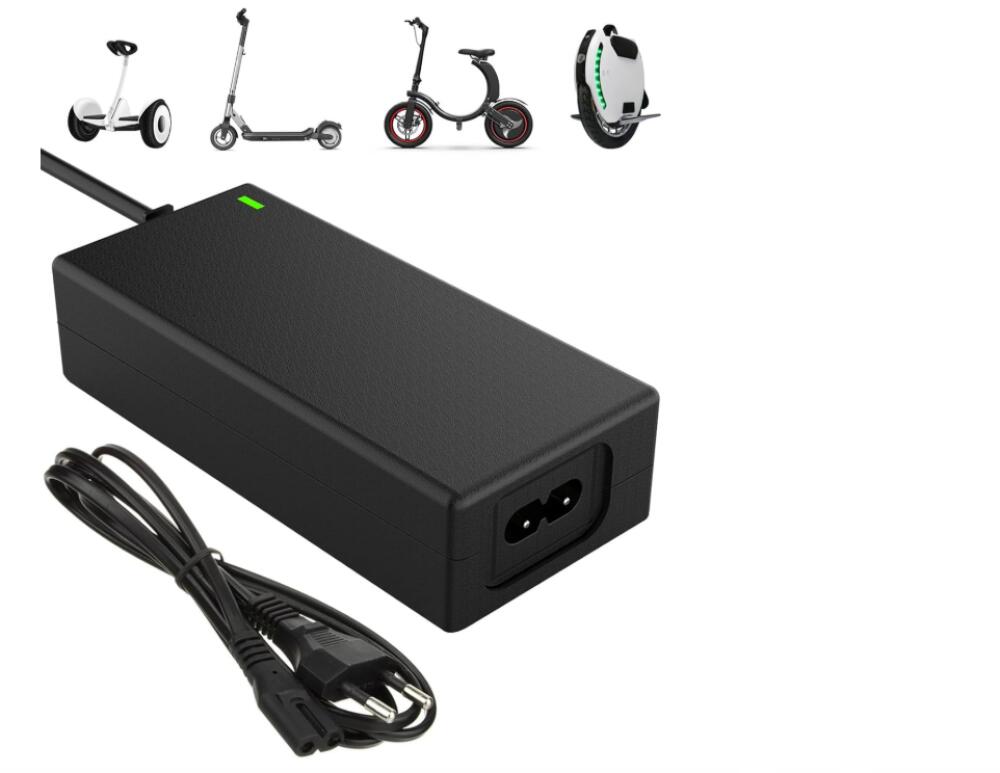 Chargeur de trottinette électrique, 42 V 2 A, pour batterie 36 V ...