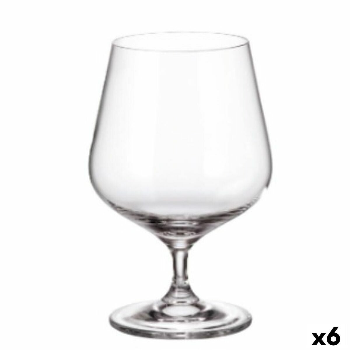 Set de Copas Bohemia Crystal Sira Coñac 590 ml 6 Unidades 4 Unidades ...