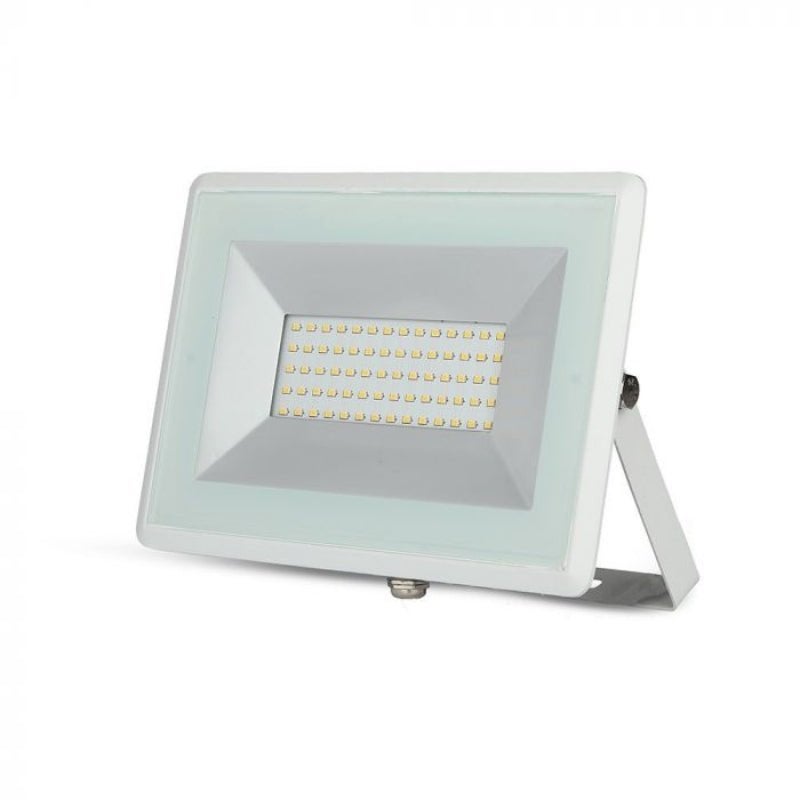 Projecteur LED Extérieur 50W IP65 BLANC IK06 - Blanc Neutre 4000K ...