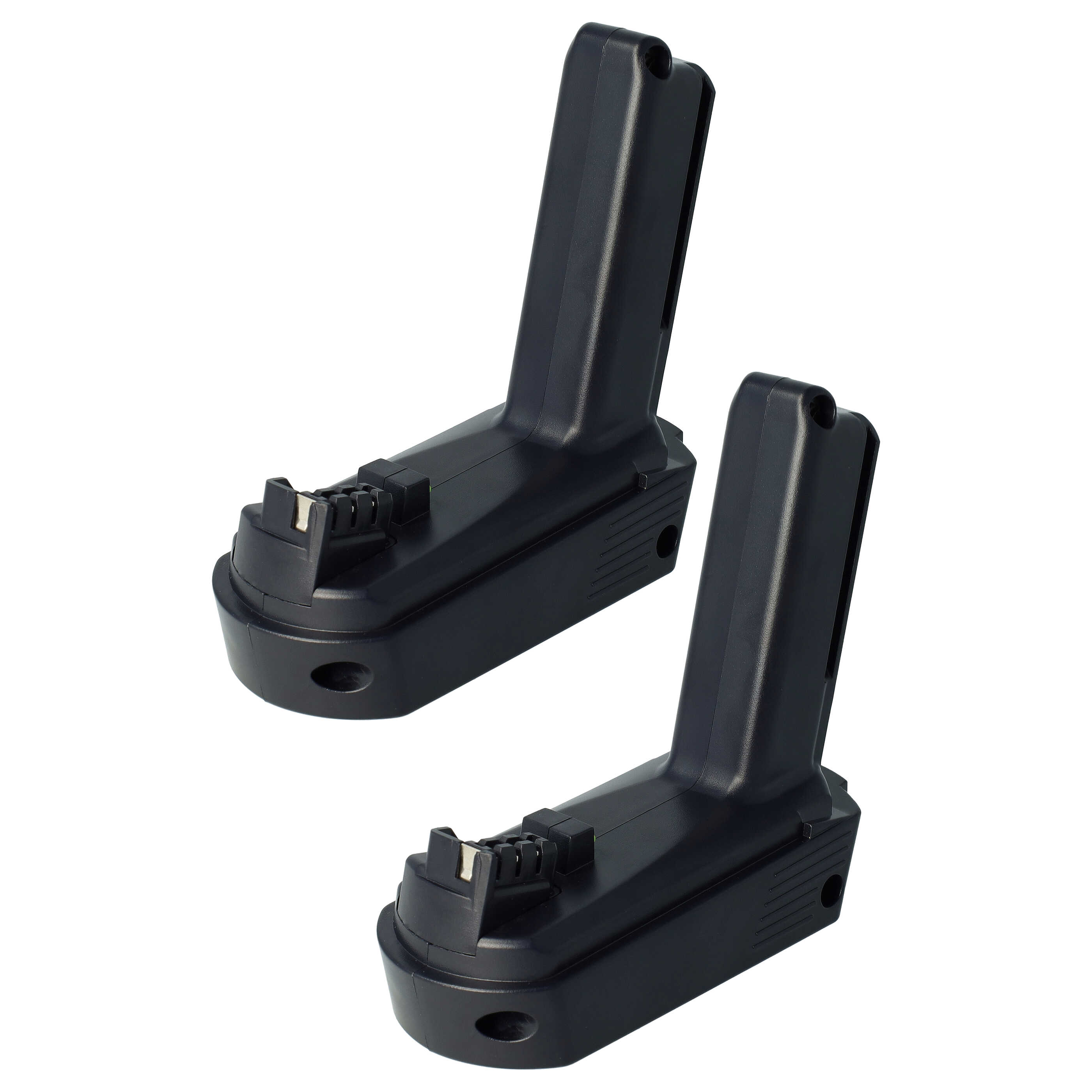 EXTENSILO 2x Batteries compatible avec Festool CXS Li, CXS 2.6 Li Set, TXS 2.6 Li Plus outil ...