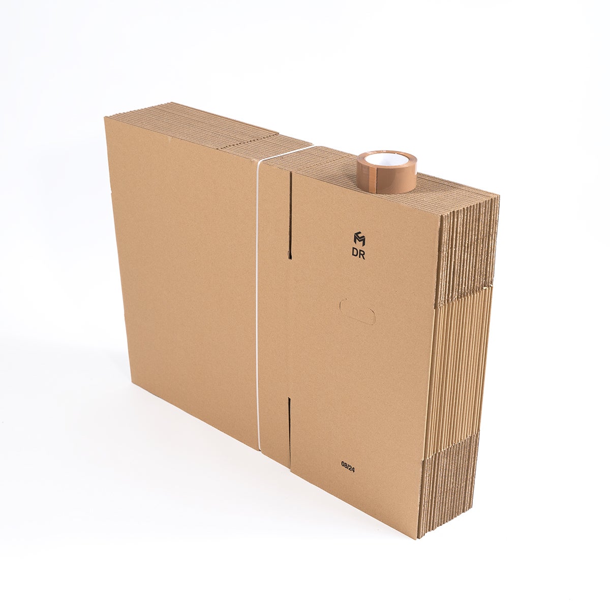 Lot de 20 cartons standards double cannelure + 1 adhésif offert | Leroy ...