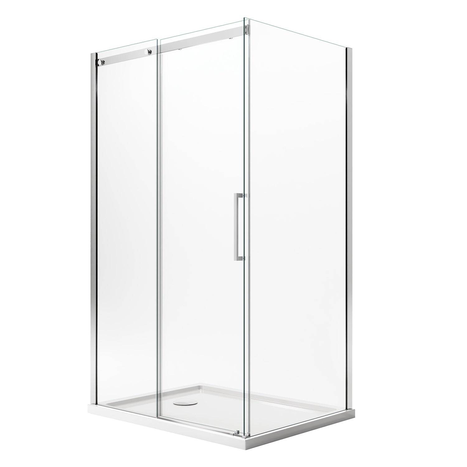 Cabine de douche 90x140CM H200 Verre Transparent 8mm Gauche avec Easy ...