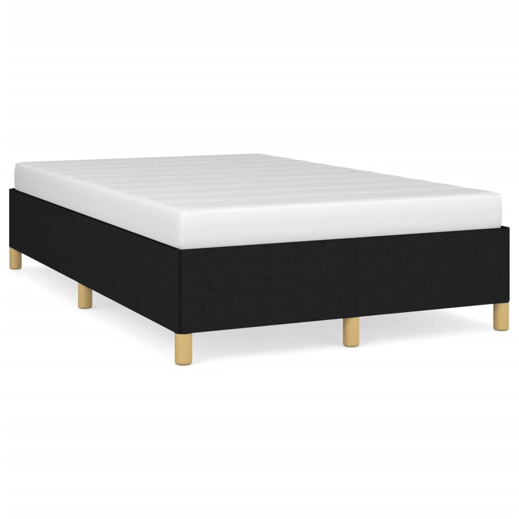 Estructura de cama negra 120x190 cm tela | Leroy Merlin