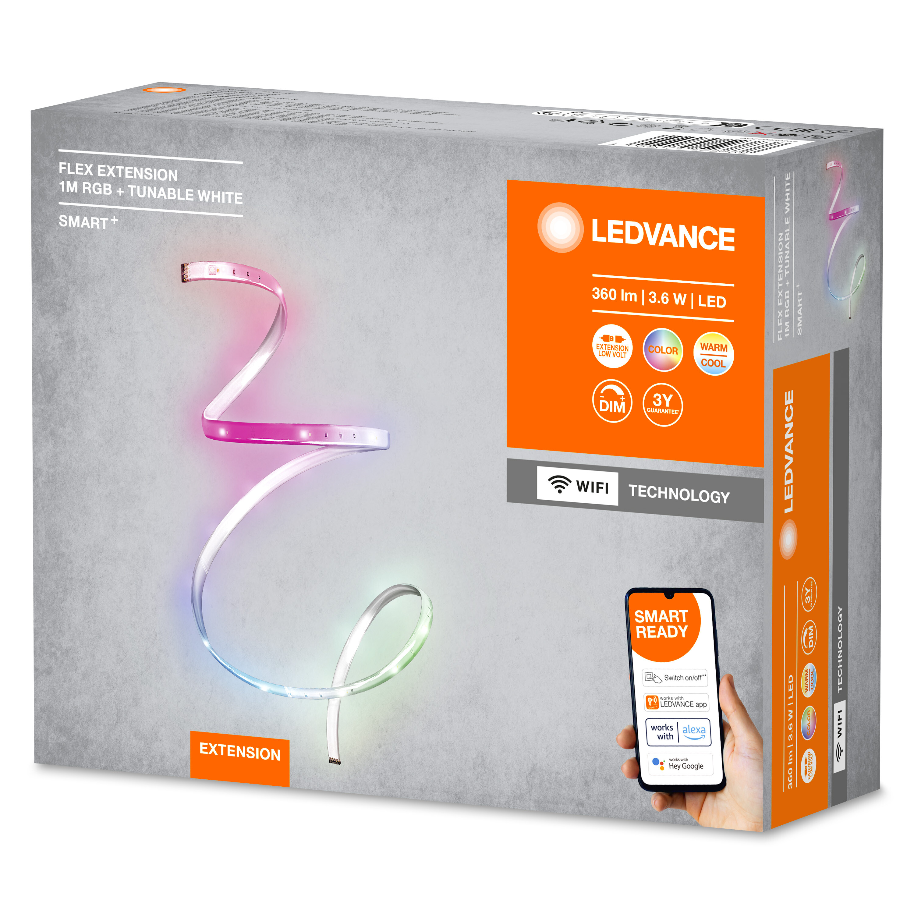 LEDVANCE Smartes LED-band LED pour toutes les surfaces, SMART+ FLEX ...