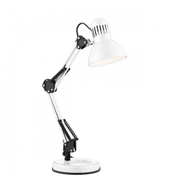 Lampe de table Desk blanc 1 ampoule 52cm | Leroy Merlin