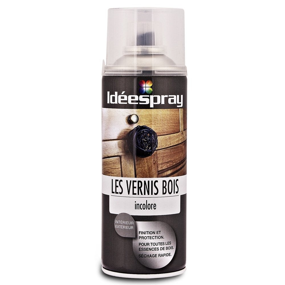Bombe De Peinture Vernis Brillant Incolore Pour Le Bois | Leroy Merlin