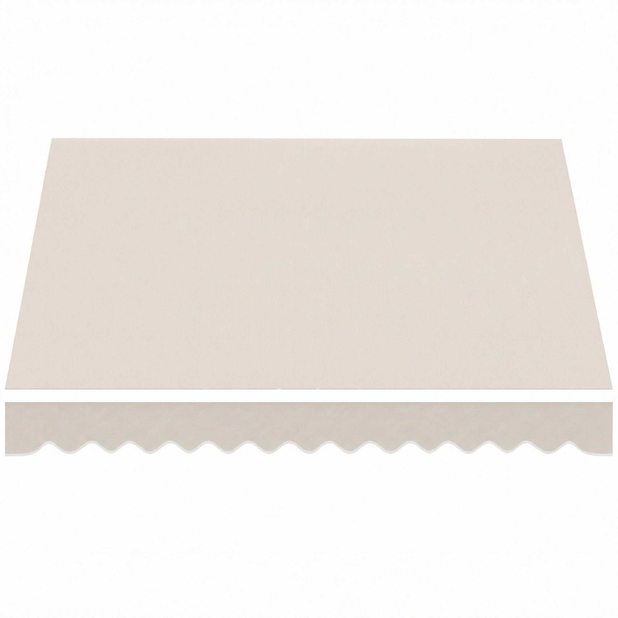 Toile de rechange pour store banne rétractable, polyester UV 50+, 3,5 x ...