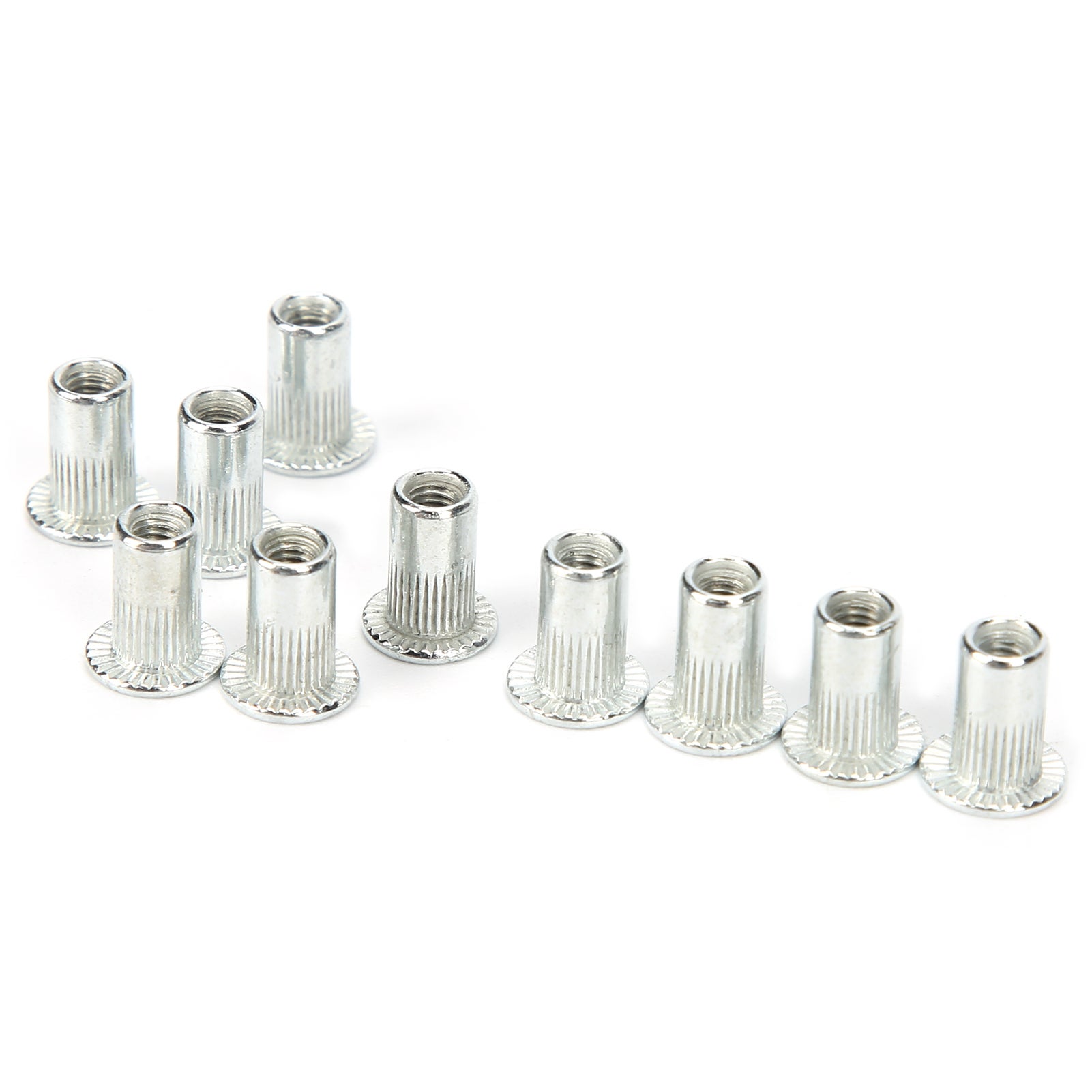 Lot de 100 écrous à rivets à extrémité ouverte, kit d'insertion de ...