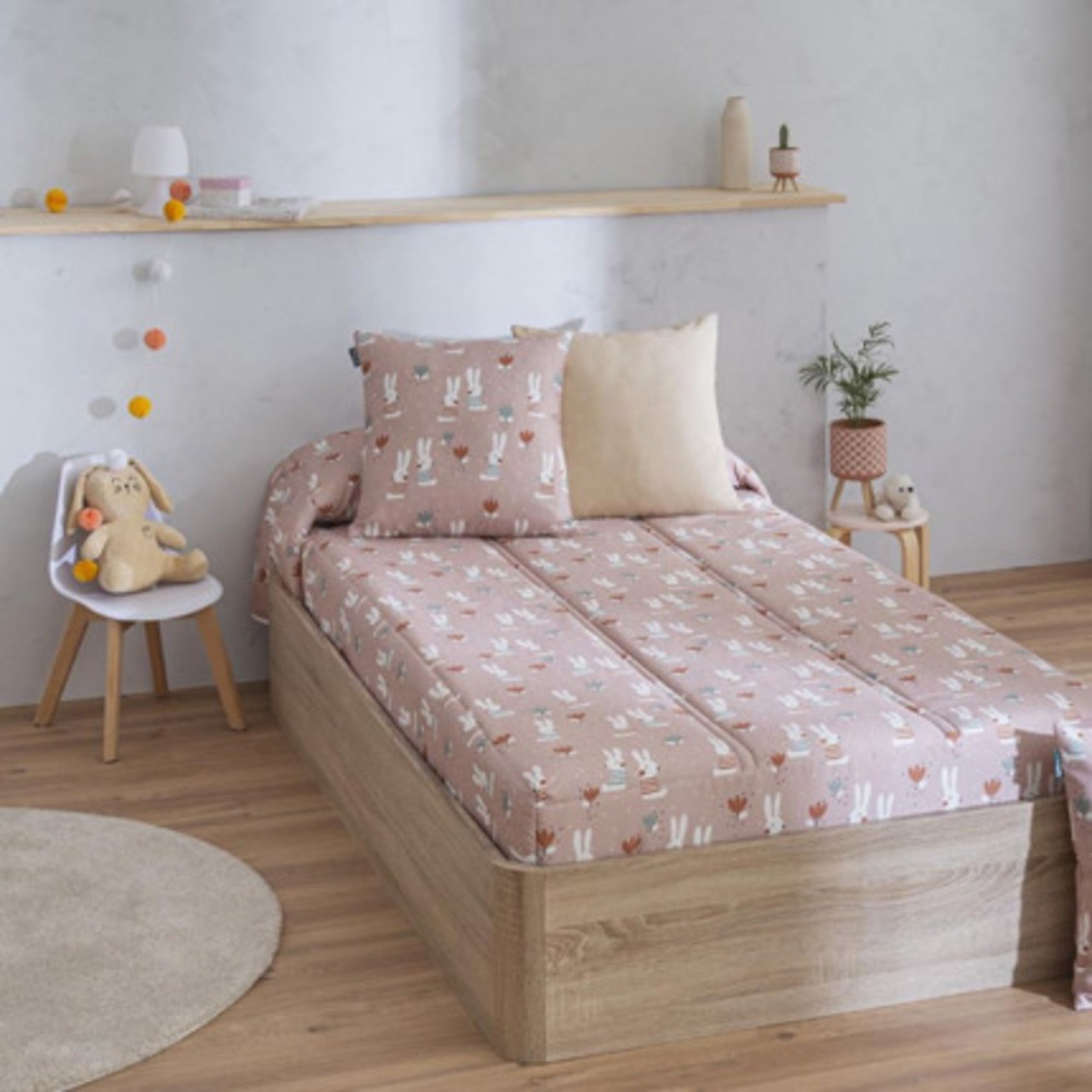 Edredón Ajustable Bunny para Cama de 105 cm | Leroy Merlin