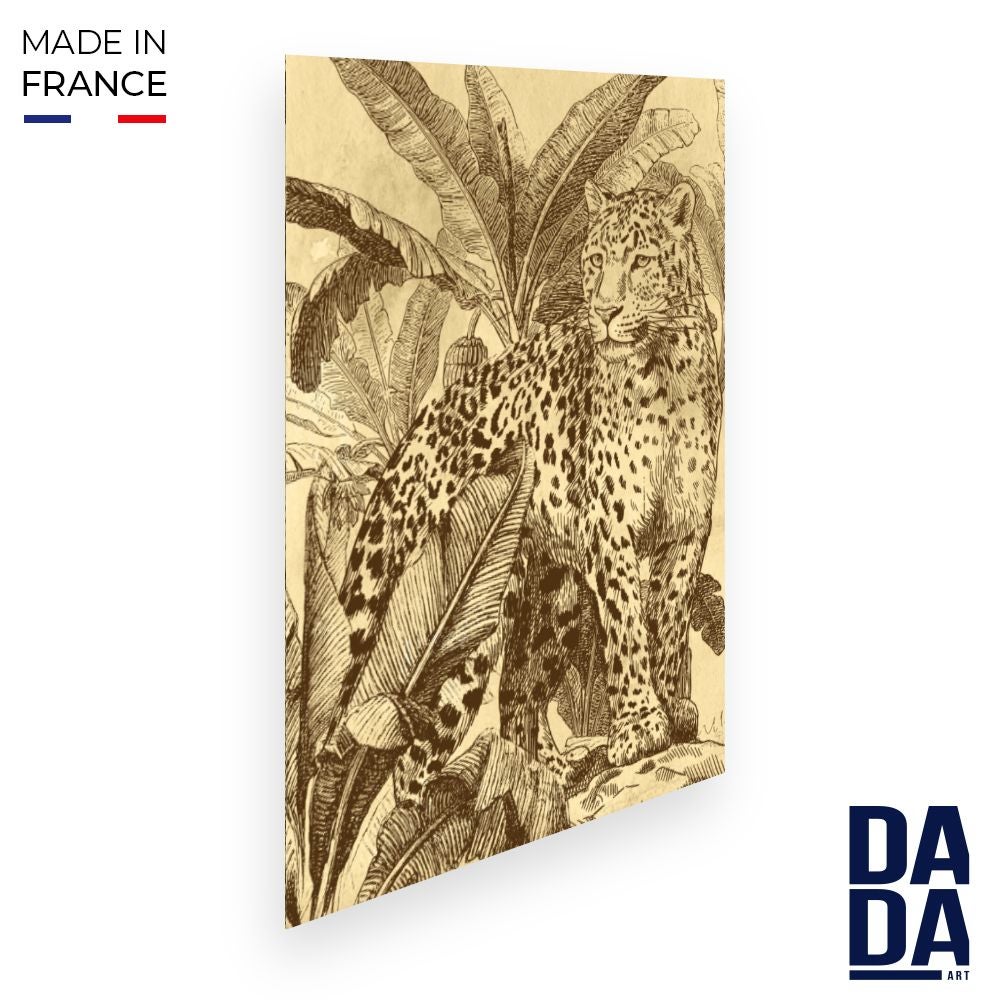 Affiche Léopard majestueux / 40x50cm / Fabriqué en France / DADA ART ...
