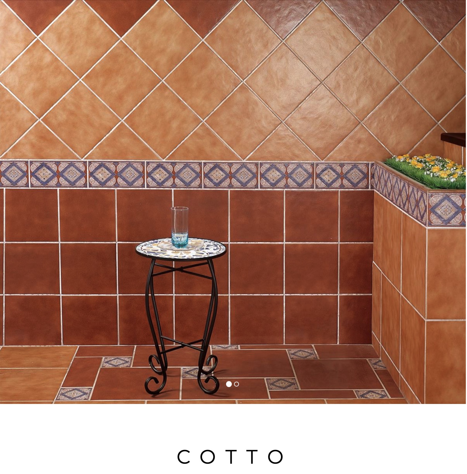 COTTO 33×33 espesorado: Baldosa rústica espesorada y antideslizante para interior y exterior ...