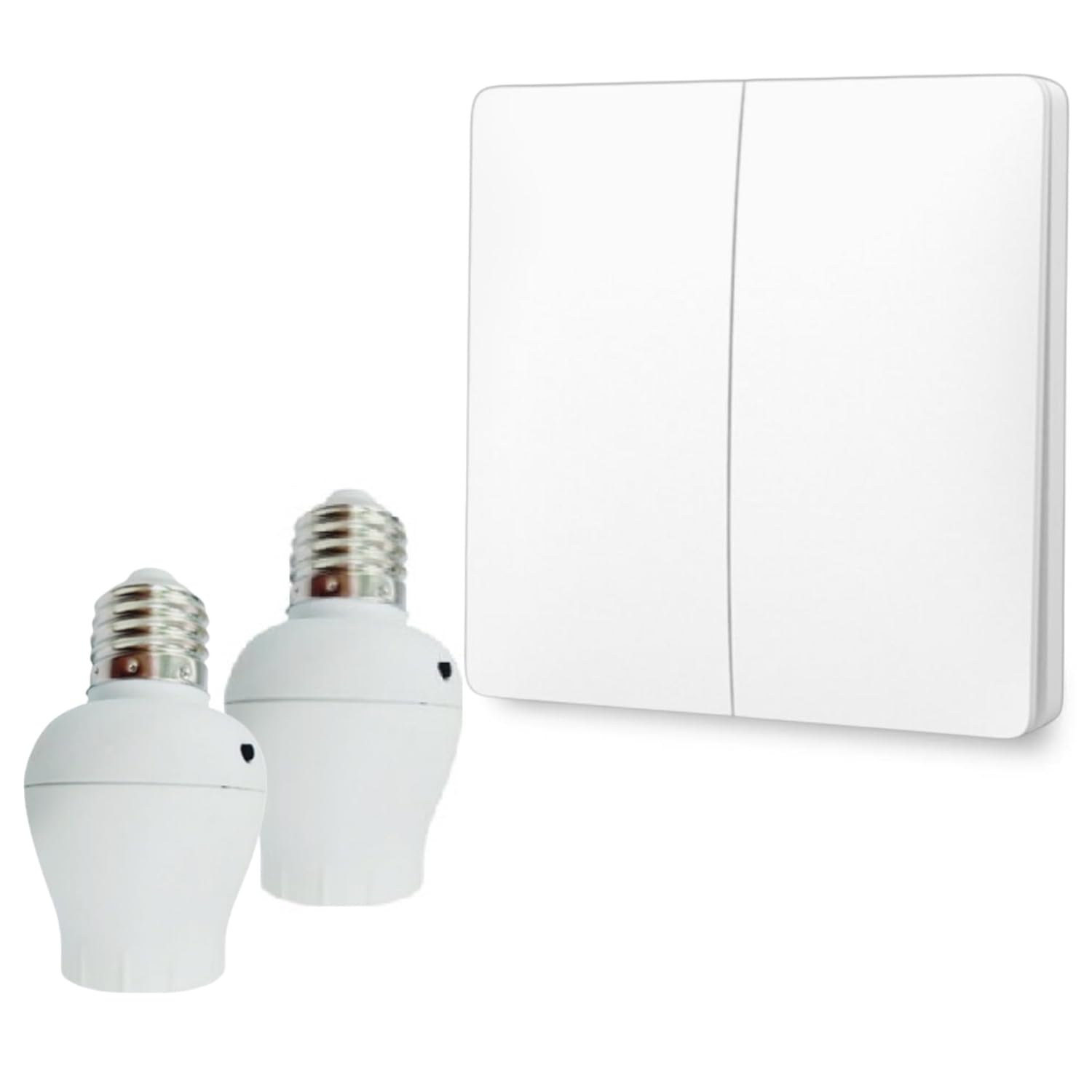 Kit interrupteur va-et-vient sans fil et sans pile prêt à poser - 1 ...