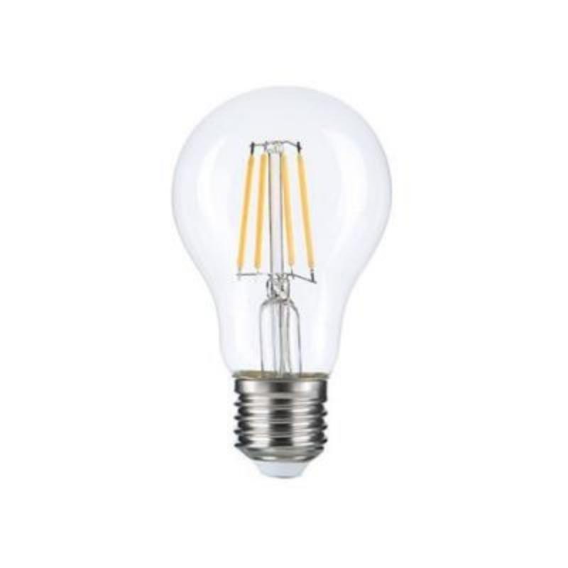 Bombilla LED E27 A60 8W Filamento - Blanco Frío 6000K - 8000K - SILAMP ...