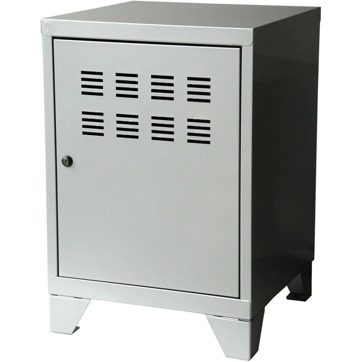 Casier de rangement en métal 59 cm alu Pierre Henry | Leroy Merlin