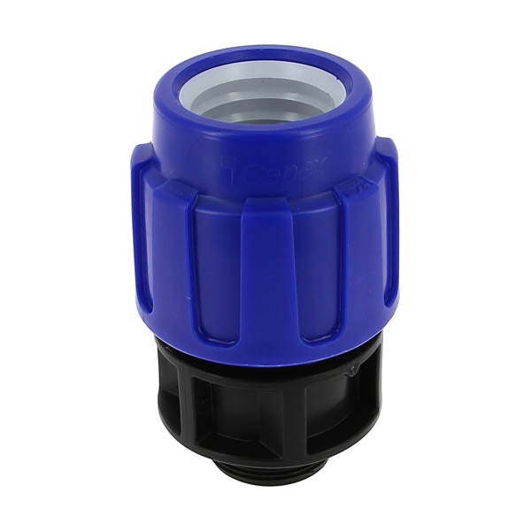 Raccord polypropylène compression 10bar Mâle 1"1/2 PE Ø50 | Leroy Merlin
