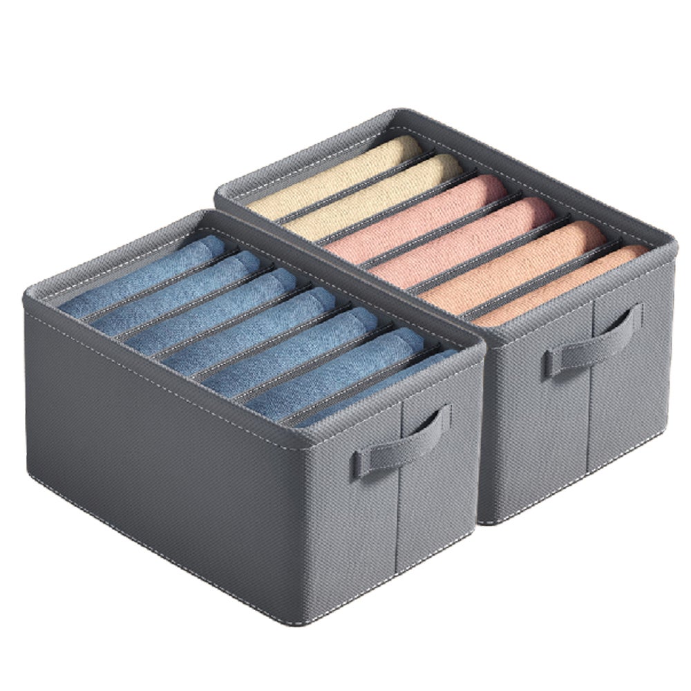 2 rangements pliables Tiroirs, séparation de vêtements, rangement et organisation, boîte de ...