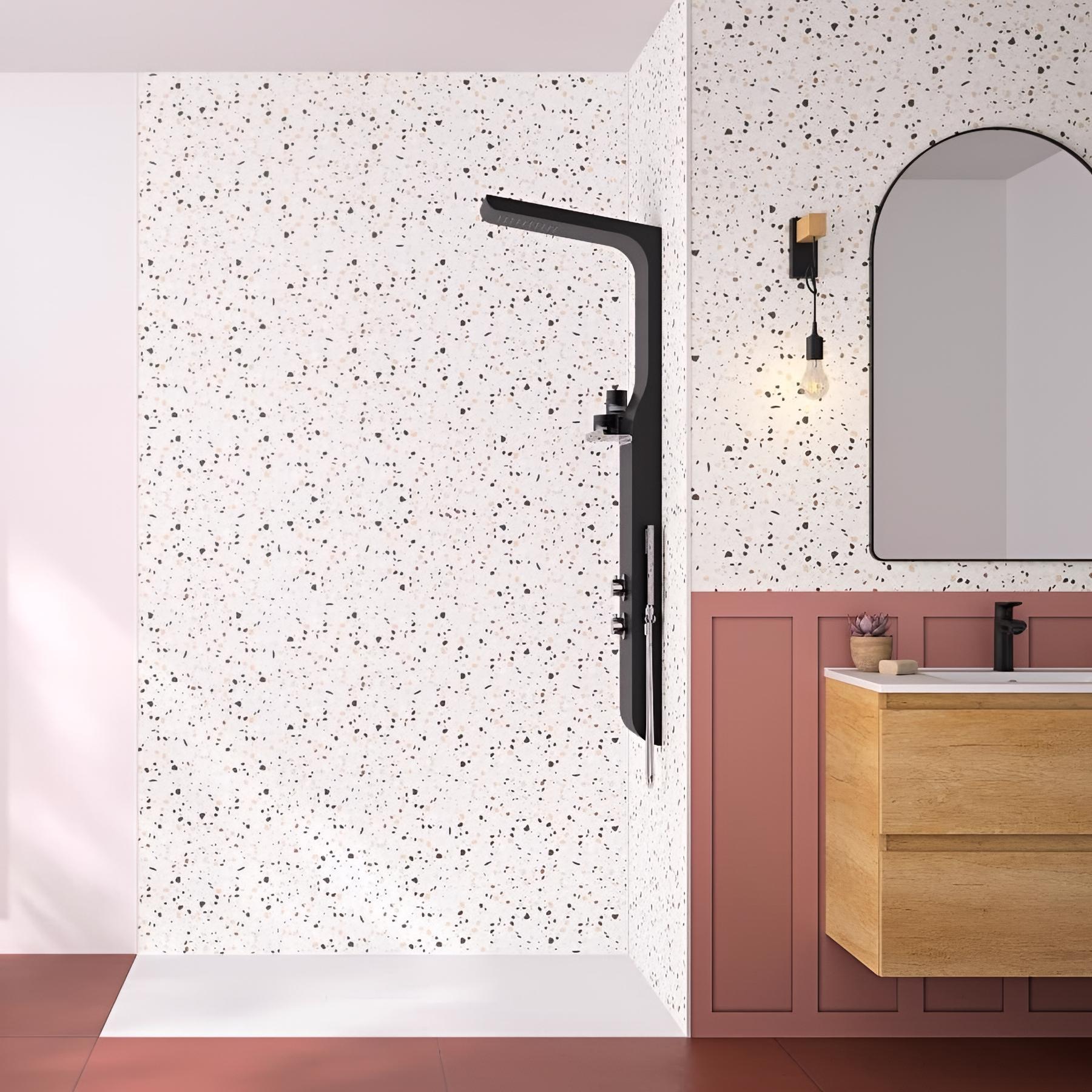 Panneau mural salle de bain hydrofuge à coller KINEDO KINEWALL DESIGN ...