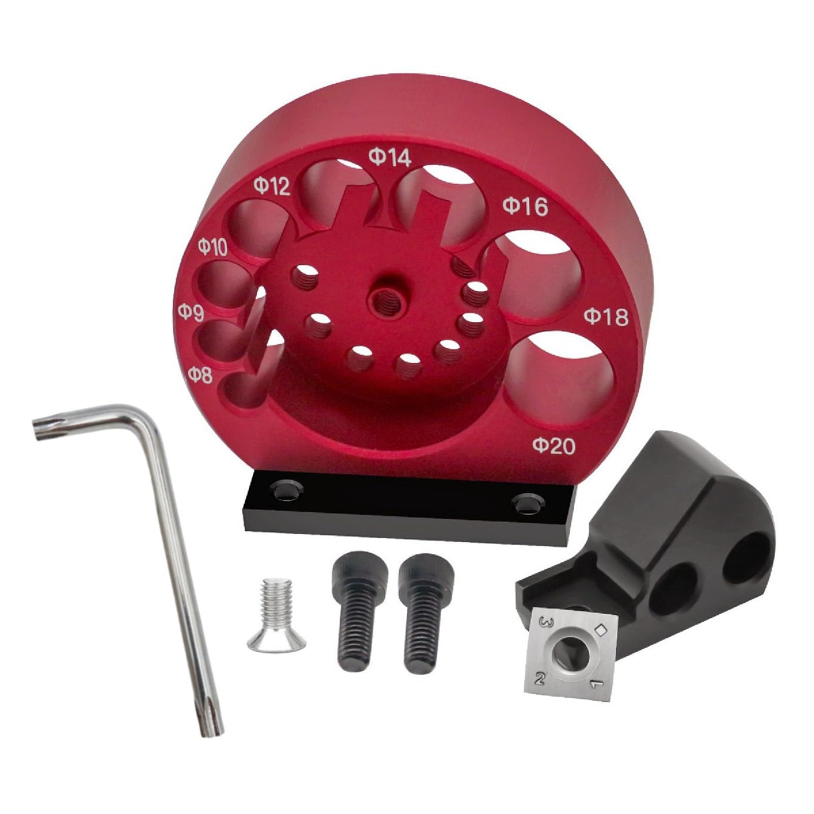 Coupe-goujon en bois, perceuse électrique réglable, outil de tournage ...