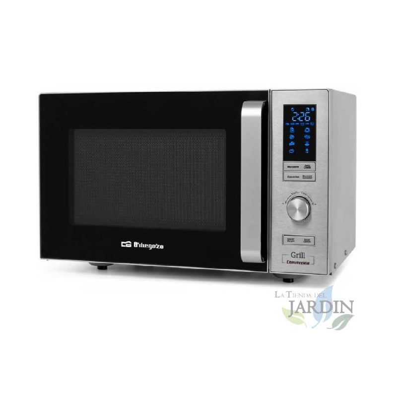 Microondas Orbegozo 900W, 25L, Grill 1950W, Función de Convección ...