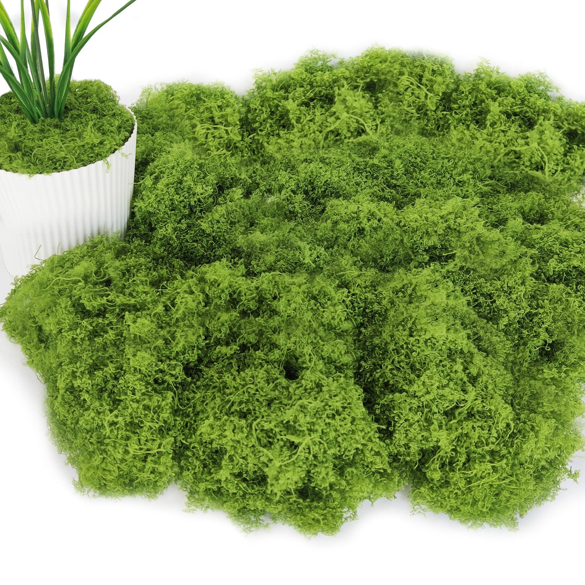 100g de musgo artificial, musgo artesanal artificial, decoración de ...