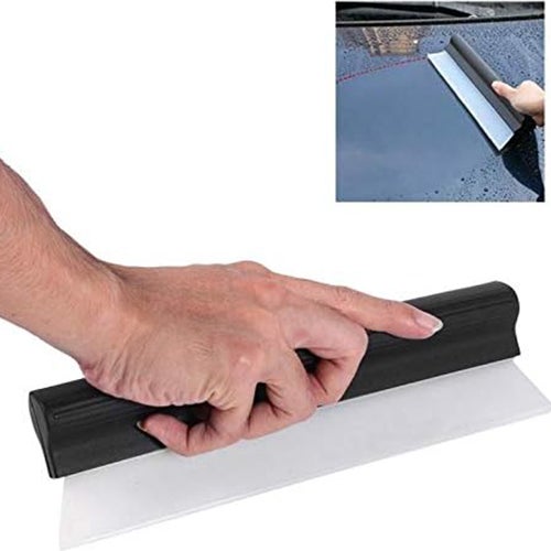 1 pcs Raclette à eau en silicone, raclette de voiture, raclette de ...