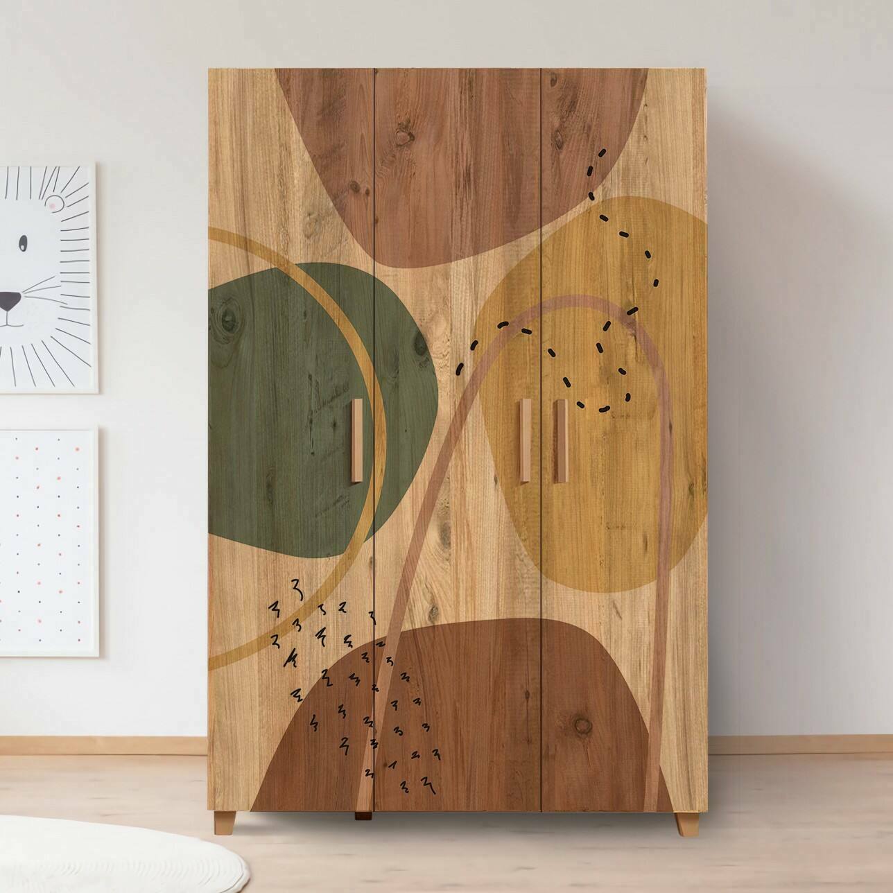 Armario 3 puertas Nella, Muebles de dormitorio, Vestidor, Armario de ...