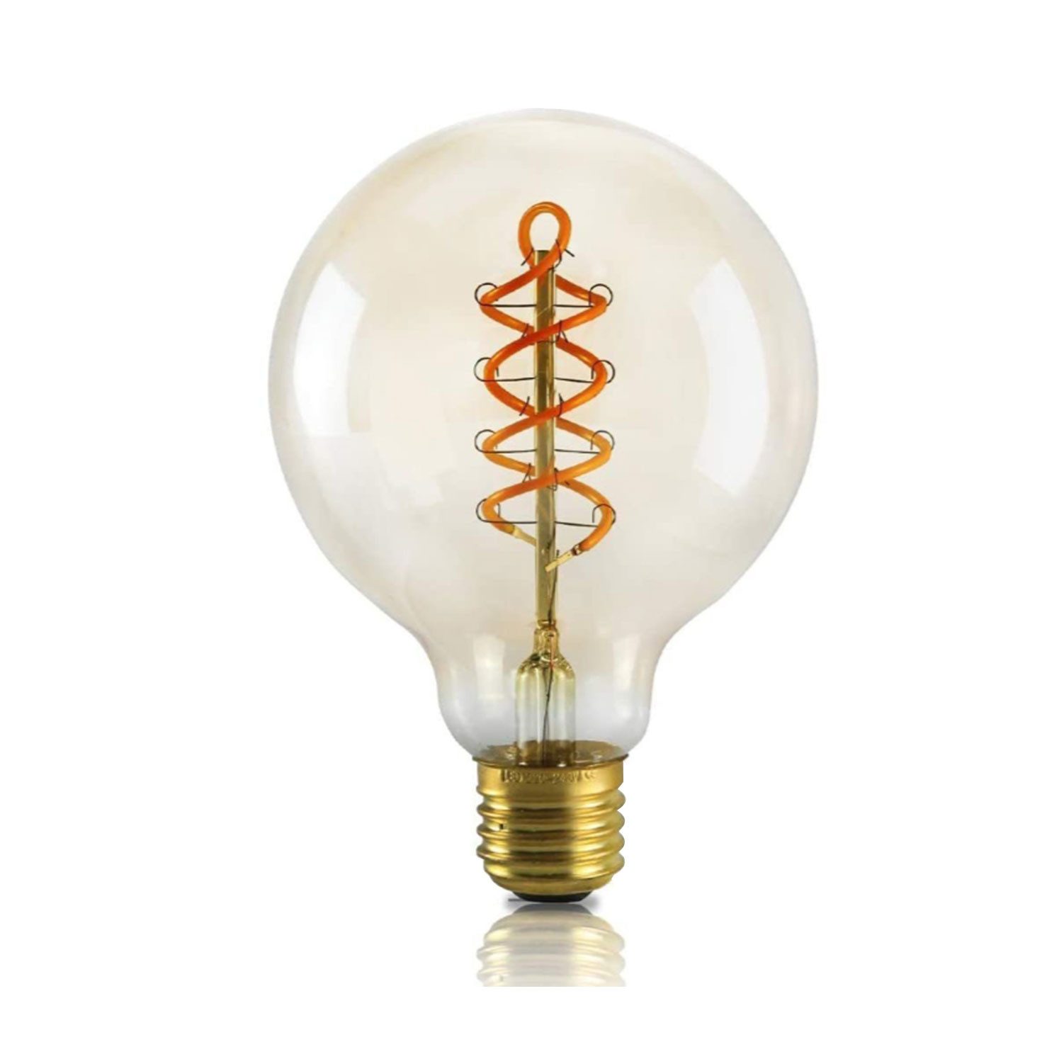 ZMH Bombilla LED Bombilla Edison 4W, G80 Vintage Bullet Bulb | Leroy Merlin