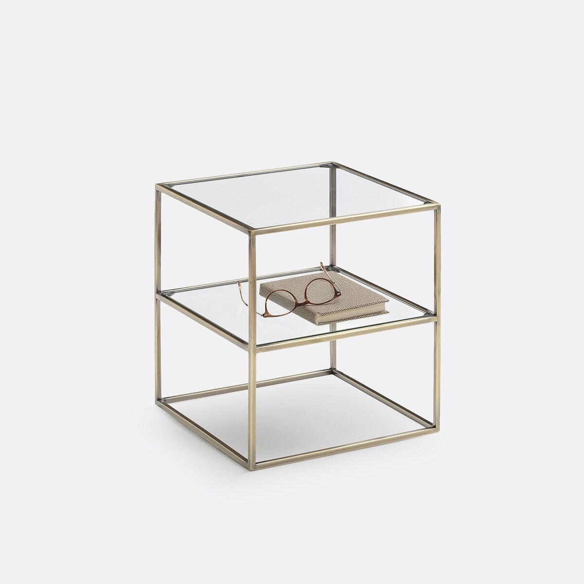 Chevet double plateau, Luxore - Laiton - taille unique | Leroy Merlin